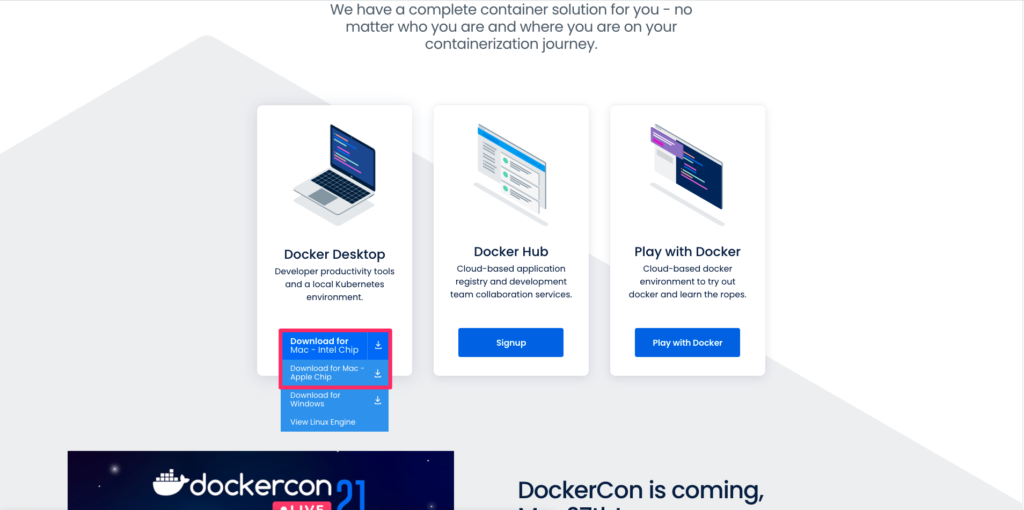 【M1/Mac】Dockerのインストール方法 | チキンズブログ！